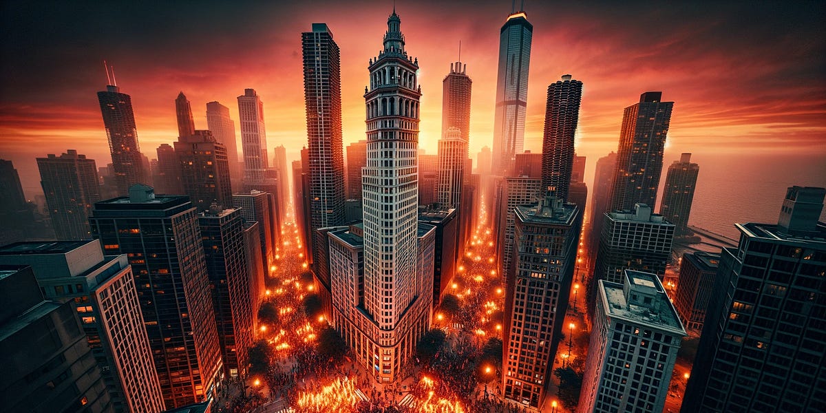 Chaos on the Magnificent Mile - by Dan Denning