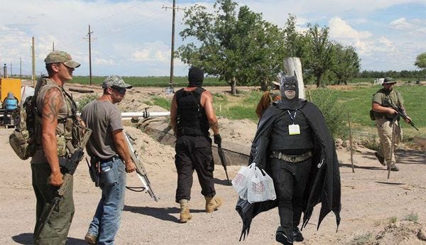 Hero Border Militia Guys Protect America From Invading Bat Scientists ...