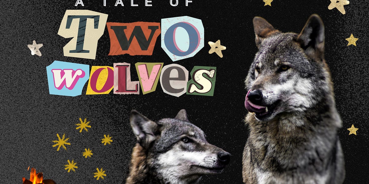 A Tale of Two Wolves - by Justine Recio-Patel - J de Vivre