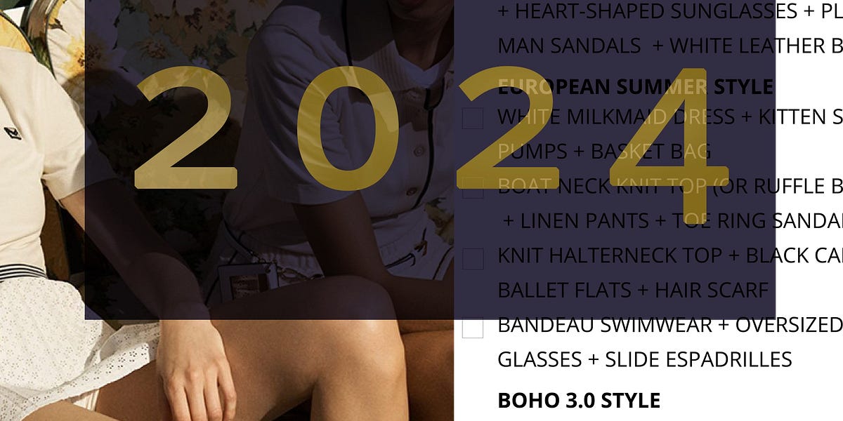 SS24 STYLING TRENDS - Brunette from Wall Street