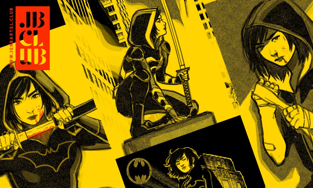 BATMAN - Cass Cain Pinup - by Jen Bartel