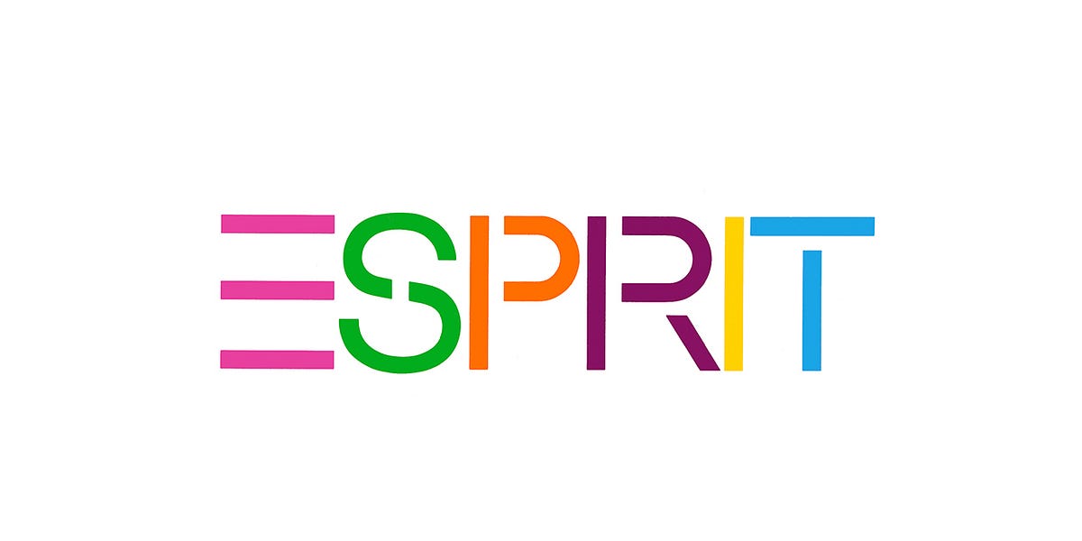Esprit, 1978 – Logo Histories - by Richard Baird