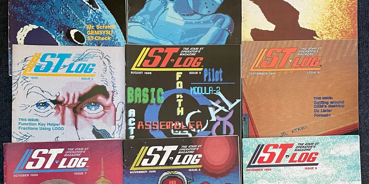 Revisiting ST Log magazine - by Paul Lefebvre