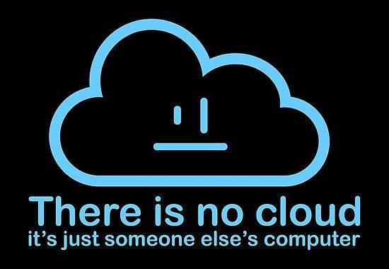 Is Cloud just someone else's computer? - by Reseller Chad
