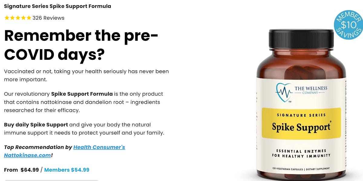 Why Have "Minor Ingredients" in Spike Support?