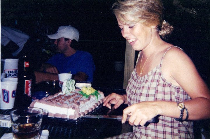 i think about it all the time. - by Clara McGowan