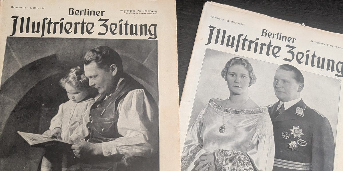 Nazi and Anti-Nazi Propaganda Magazines, John Heartfield and Richard Evans