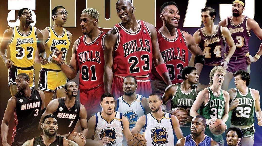 Top 5 best teams in NBA history - by Inderjeet Boparai