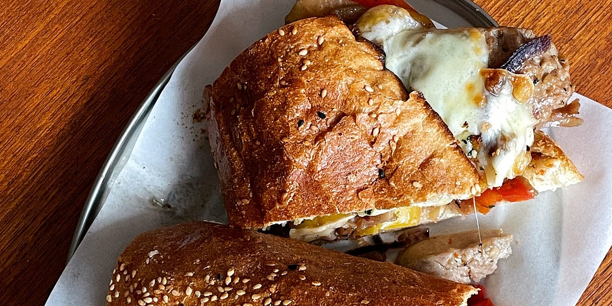 Italian Sausage and Pepper Sub Sandwiches - Darn Good by Devan Grimsrud