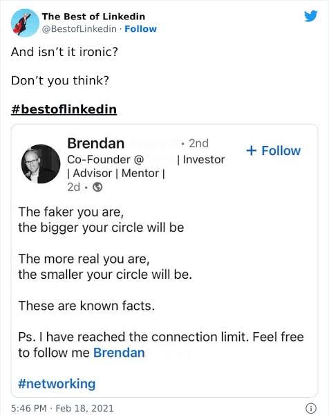 Why LinkedIn Is Cringe But Important? - Malayan Gazette