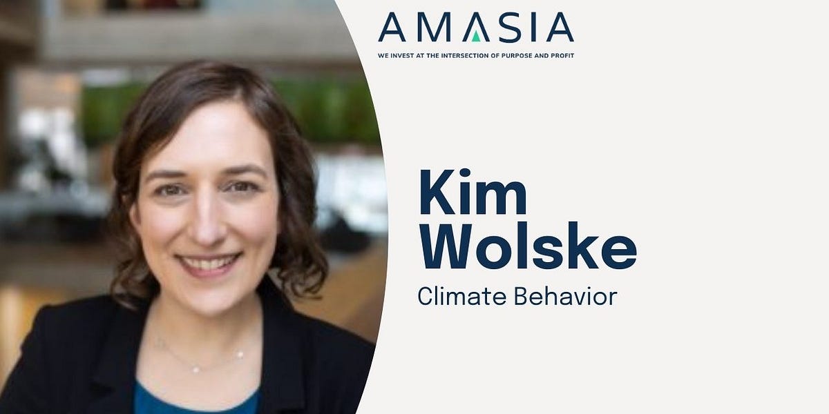 Kim Wolske on Climate Behavior - by Ramanan Raghavendran