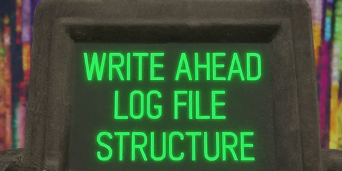Database Internals - Write Ahead Log File Structure