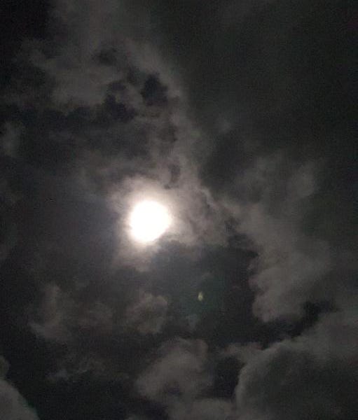 Moon (Not quite full), Wind, Stars and Planets. And of course, Magic.