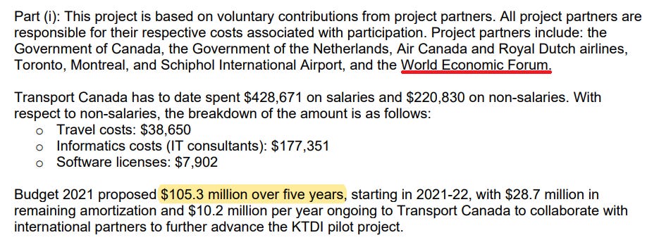 Documents obtained show the Canadian Government working with WEF in ...