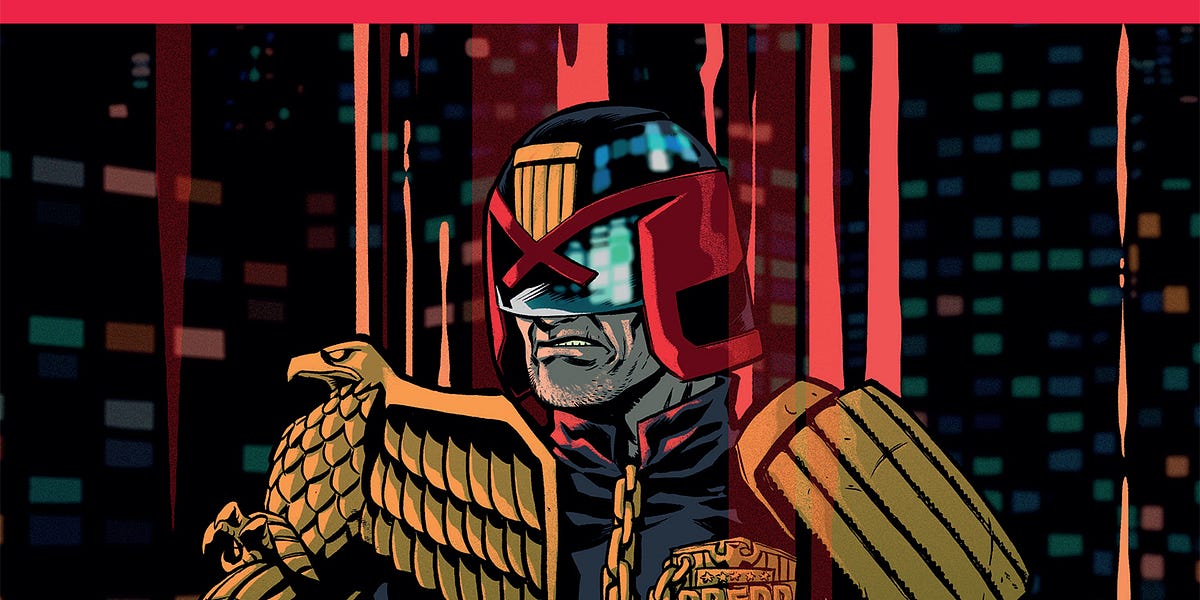 2000 AD, Judge Dredd & Hawk The Slayer Coming In 2023