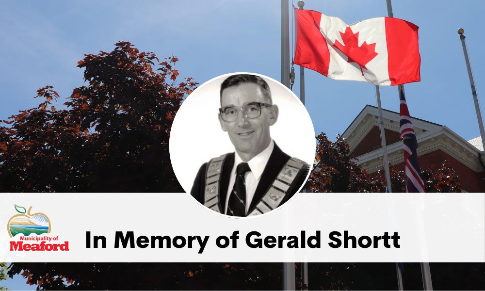 Municipality of Meaford Remembers Gerald Shortt