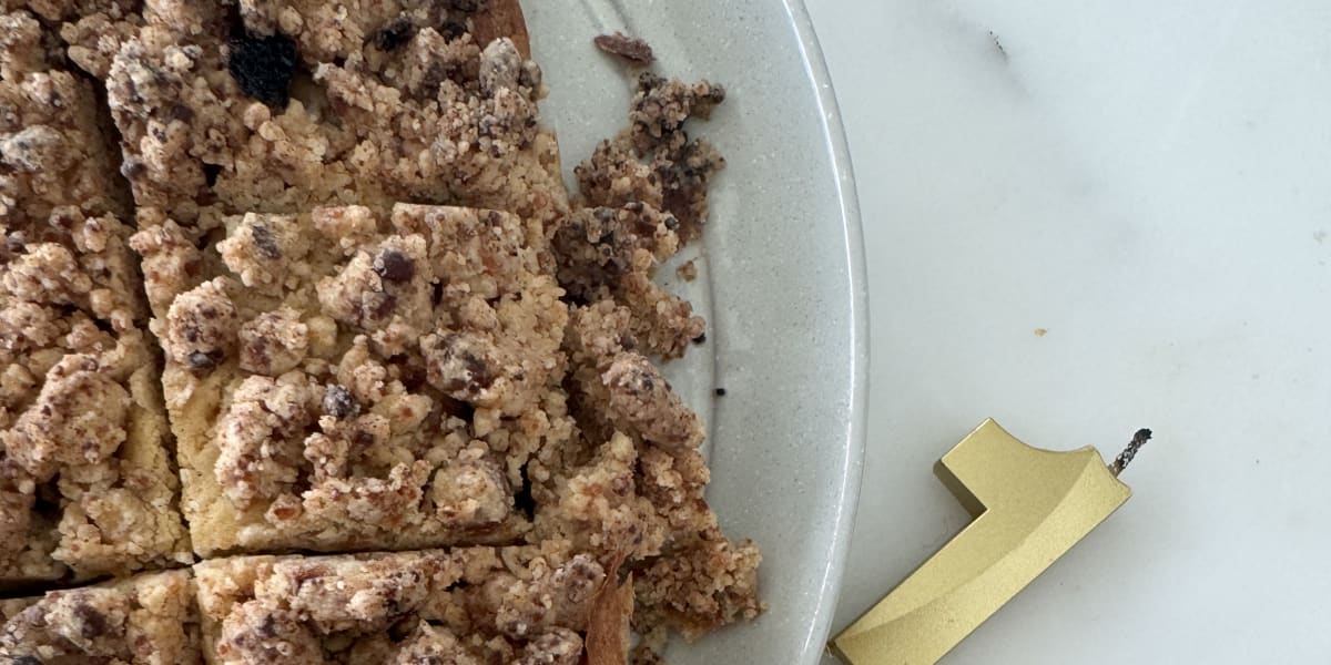 Sourdough Coffee Cake Recipe - by Ali Lizzi