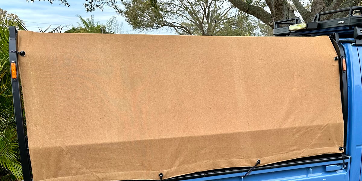 Kei Ladder Rack - by Miguel Pou - Honda Acty Mods