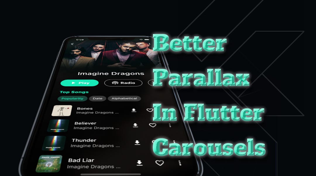 Better Parallax In Flutter Carousels - by Fred Grott