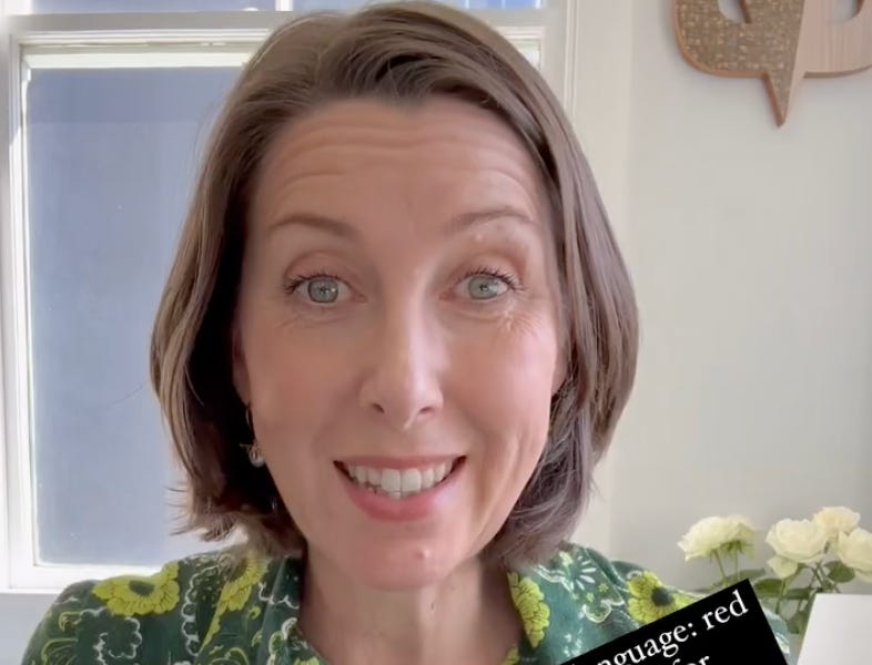 Menopause language red flags - by Niki Bezzant