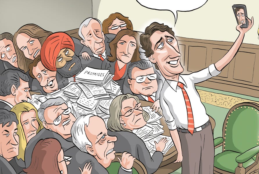Justin Trudeau 2004 - 2025 - The Graeme Gallery