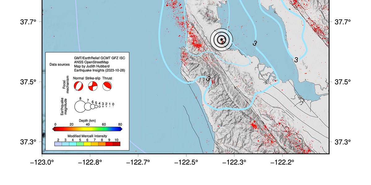 Widely felt M3.7 earthquake shakes San Francisco