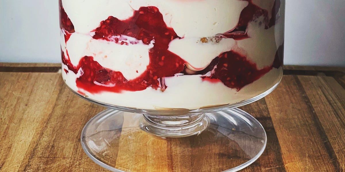 Scottish Cranachan Pudding - by Anthony O'Shaughnessy