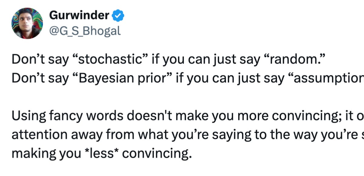 When to Use Fancy Words - Richard Hanania's Newsletter