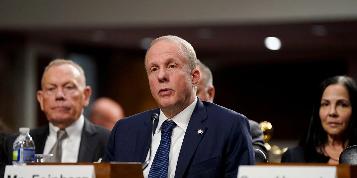 Private equity billionaire Stephen Feinberg confirmed as Deputy ...