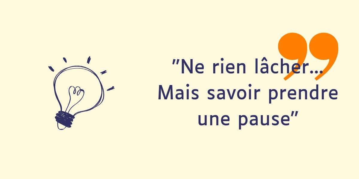 Ne rien lâcher - by Renaud - StereoTraining