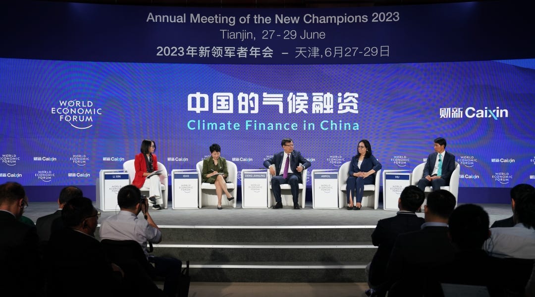 WEF Panel: Climate Finance Works Best When Everyone Pulls Together