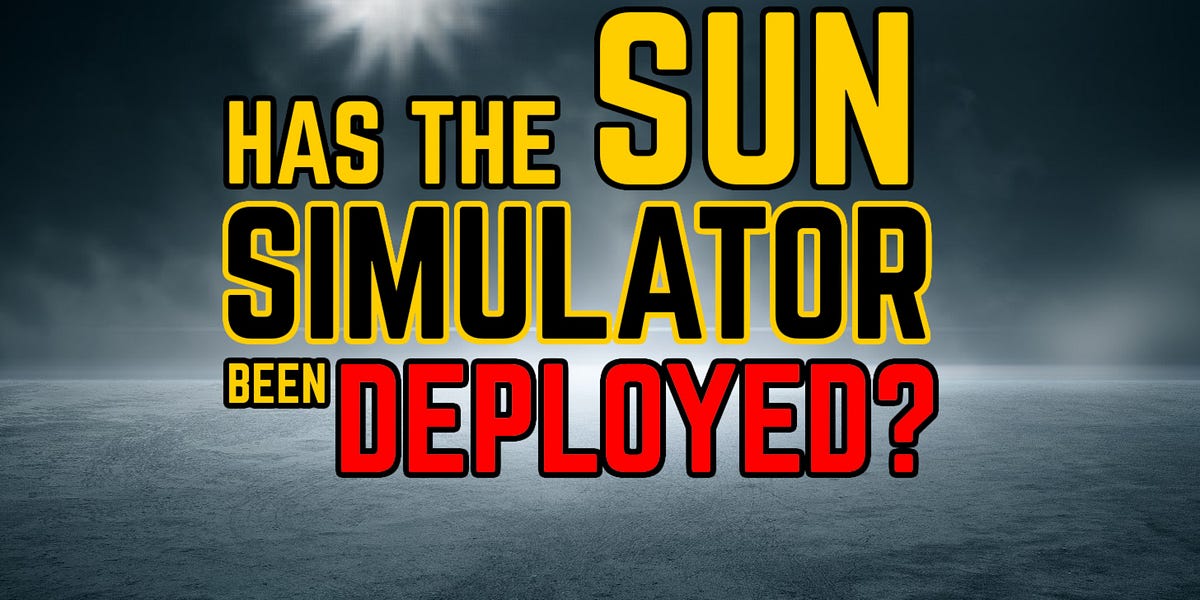 SUN SIMULATORS Deployed Worldwide? Shocking Videos of Fake Suns in the Sky