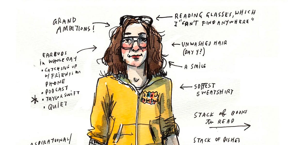 Anatomy of an Artist, Illustrated - by Wendy MacNaughton