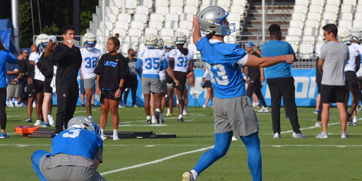 After recent struggles, Lions kicker Bates looking for long makes to ...