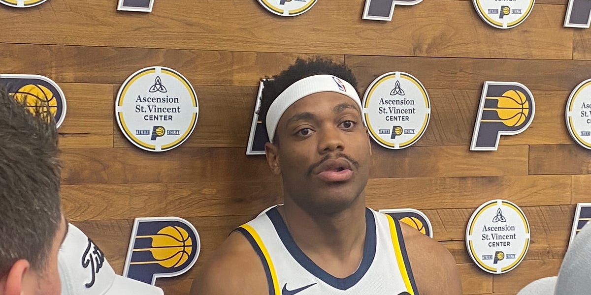 Bruce Brown didn't wait for the season to start impacting Pacers