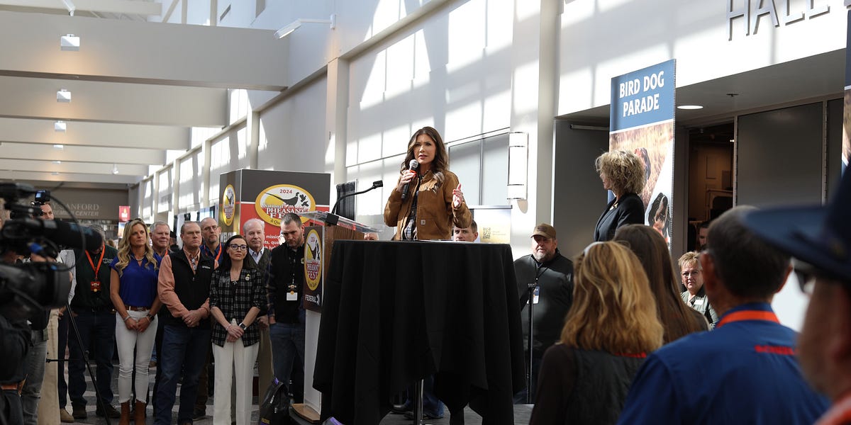 Gov. Kristi Noem signs all 233 bills on her desk; first year without a ...