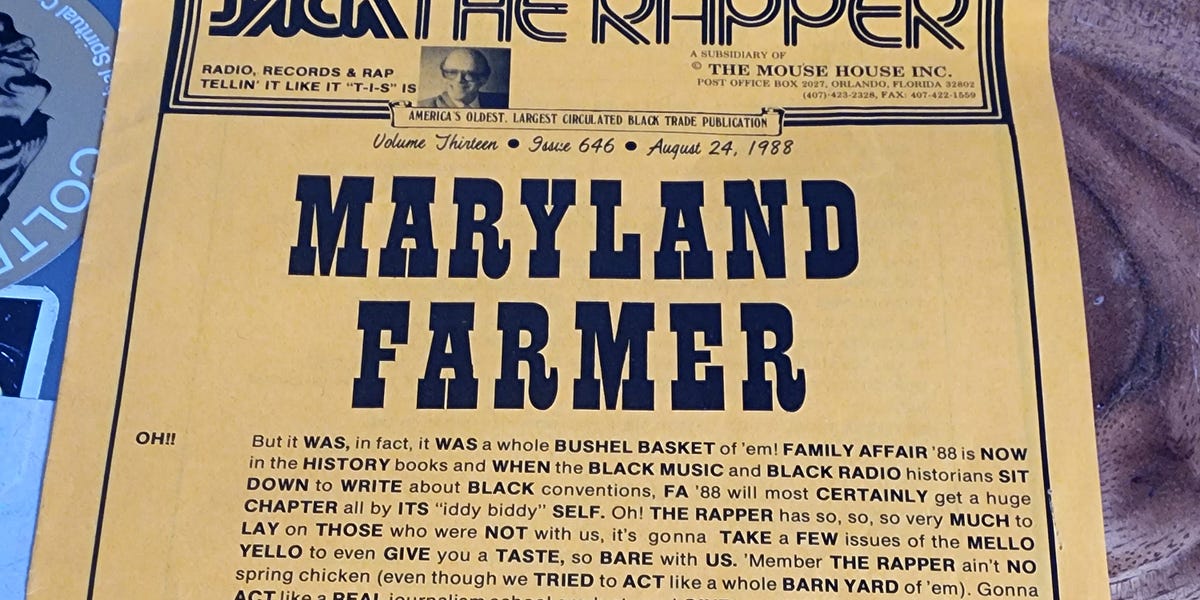 Remembering Jack the Rapper - The Nelson George Mixtape