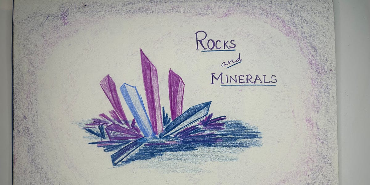 📽️ Rocks and Minerals main lesson book flip-through