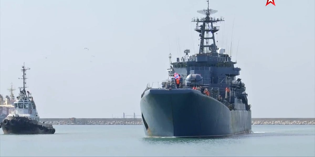 About That Russian Landing Ship Convoy Heading for "Odessa"