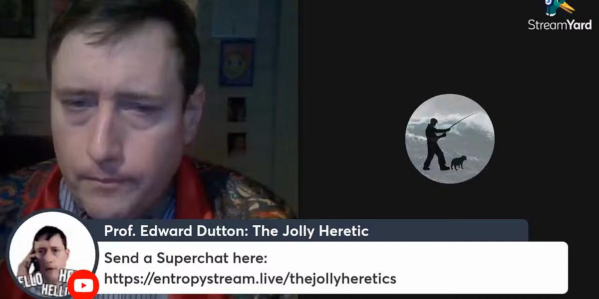 In Conversation With Ed Dutton - Morgoth’s Review