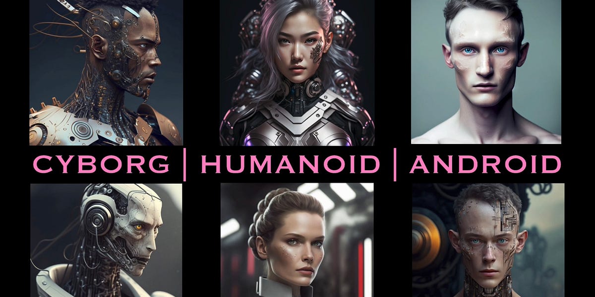 ByteConcept | What are the Differences between Cyborg, Humanoid and Android?