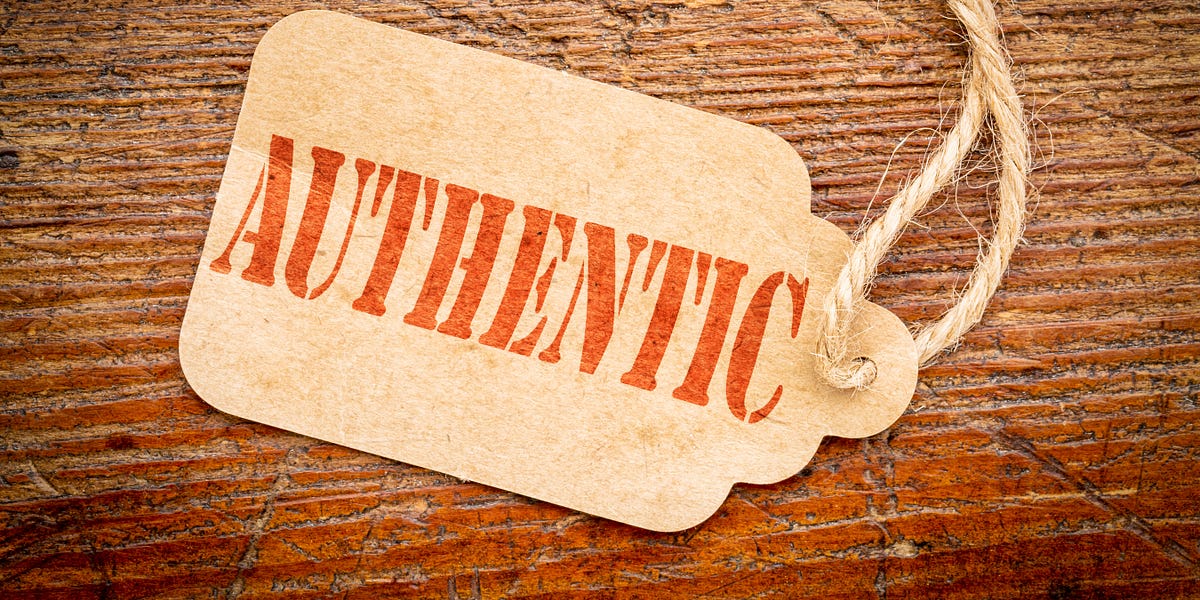 Fake or Authentic? (Part 1)