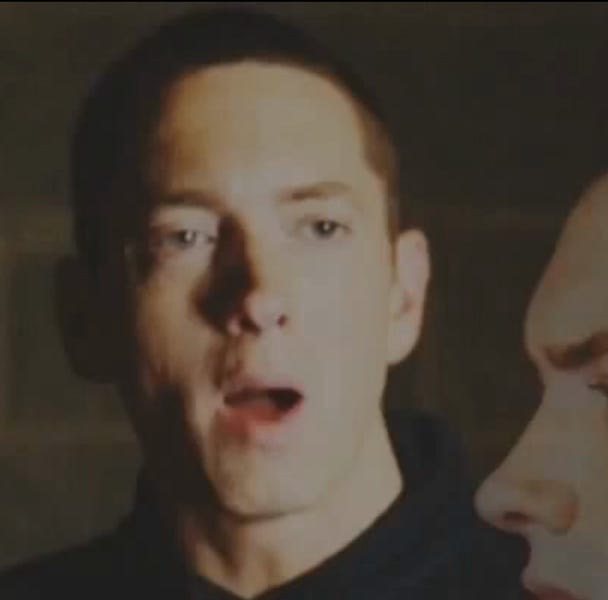 Eminem talks about the struggles of addiction with a positive message ...