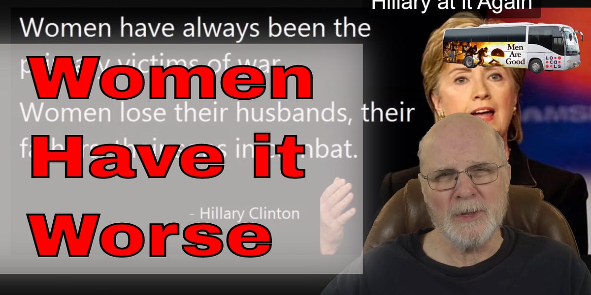 Hillary at it Again - by Tom Golden - MenAreGood Substack