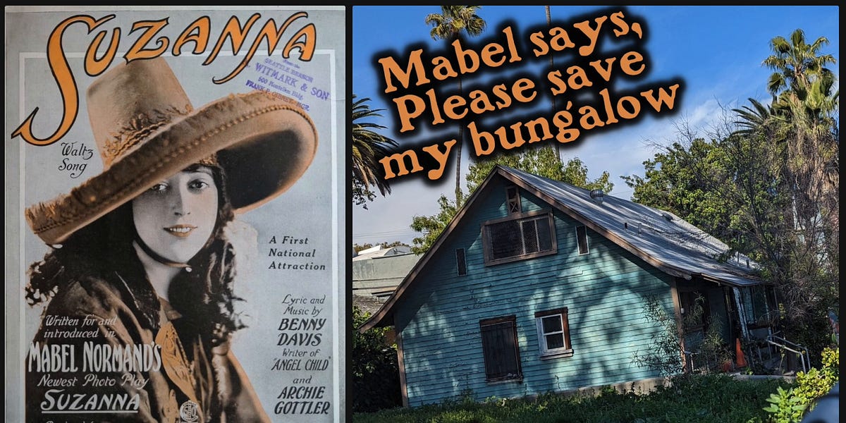 Help Save the Mabel Normand Studio Bungalow at Sunset Junction