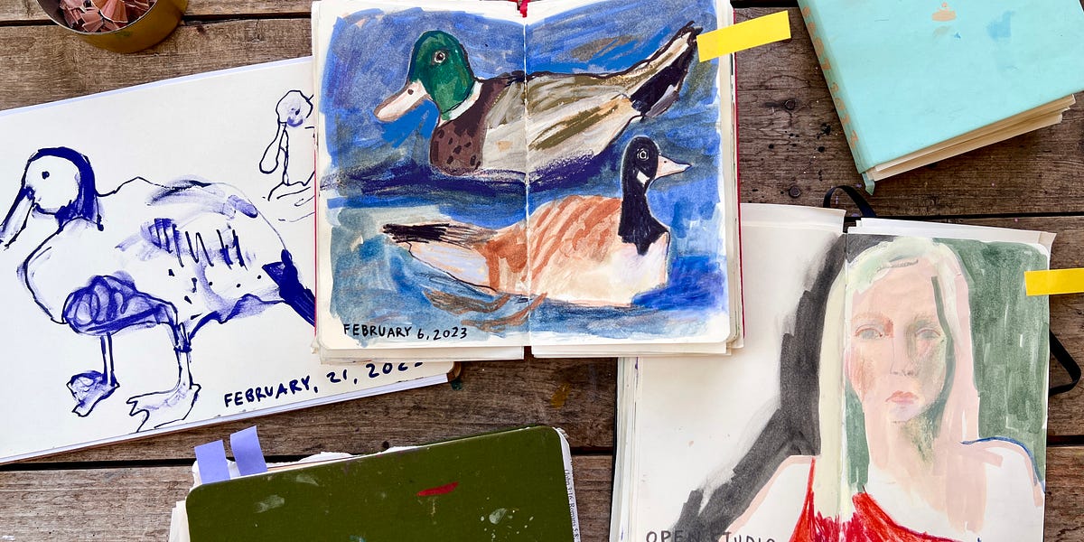 Favorite Sketches From February - by Sandi Hester