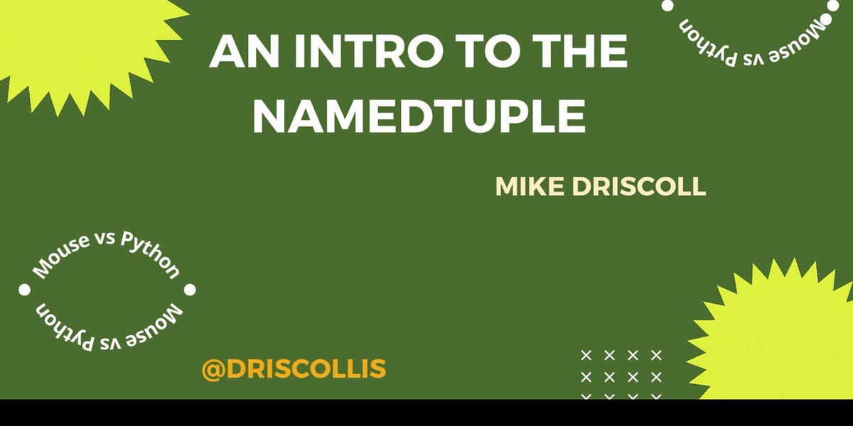 An Intro To Namedtuples In Python Video
