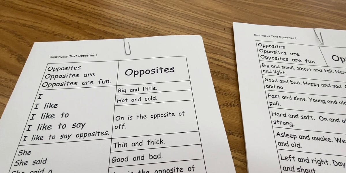 Continuous Text and Other Centers End of March