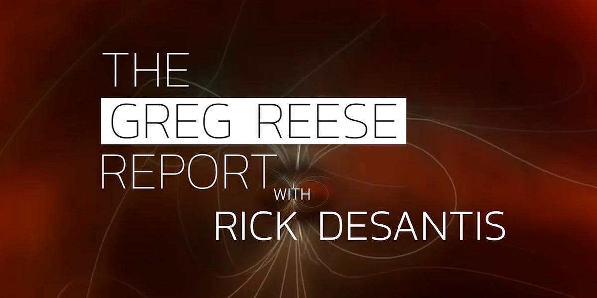 Rick DeSantis - by Greg Reese - The Reese Report