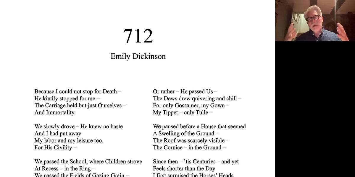 A close reading of an Emily Dickinson poem that speaks from beyond the ...